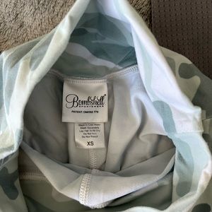 Pants & Jumpsuits | Bombshell Gray Camo Pocket Thigh High | Poshmark